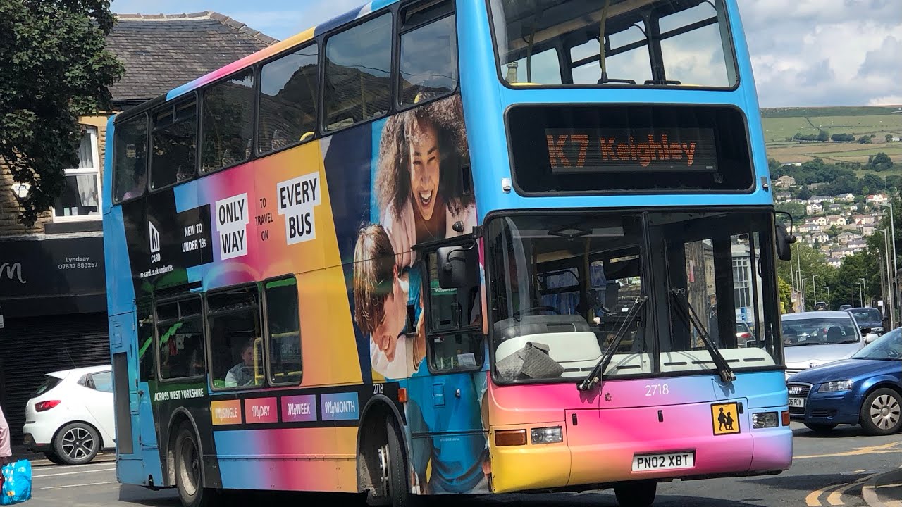 *Hoovering beast* Transdev Keighley 2718 PN02 XBT - Volvo B7TL Plaxton ...