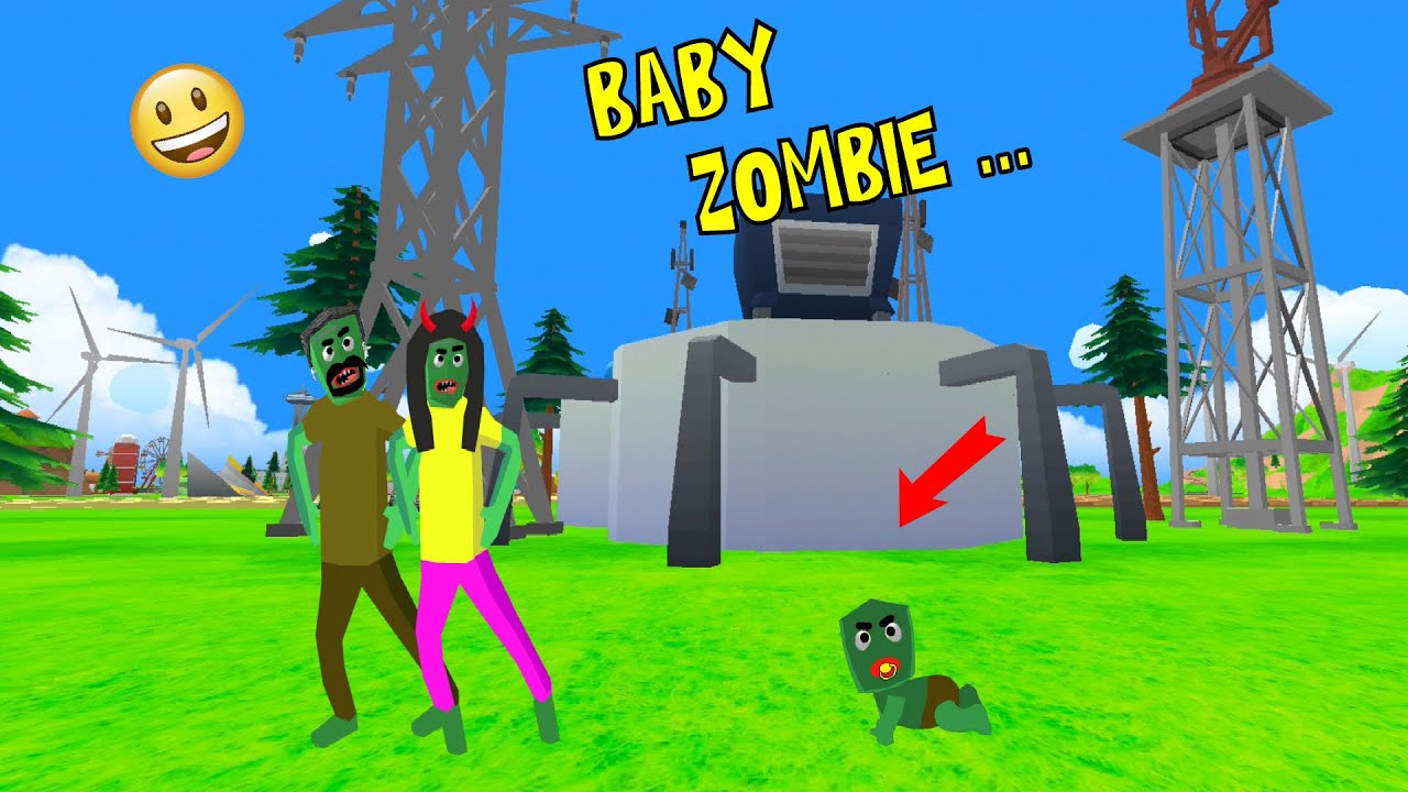 MASA KECIL ZOMBIE / BABY ZOMBIE / Dude Theft Wars - YouTube