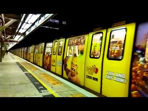 {EAL} "COC" Advertisement SP-1900 train (E219-E217) arriving ...