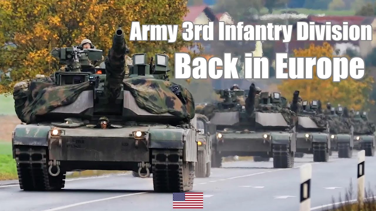 3rd Division Soldiers arrive to help maintain 100,000 Troop Presence ...