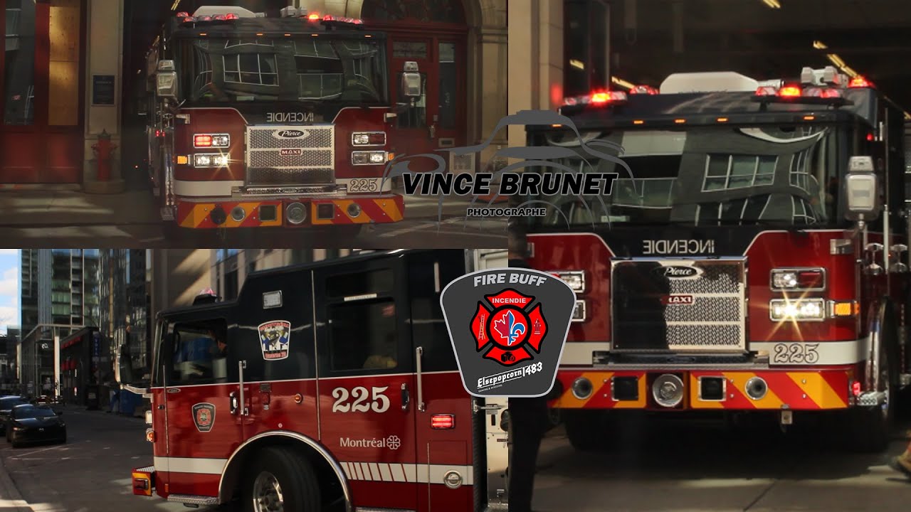 **EXCLUSIVE** BRAND-NEW Engine 225 responding from fire station 25 ...
