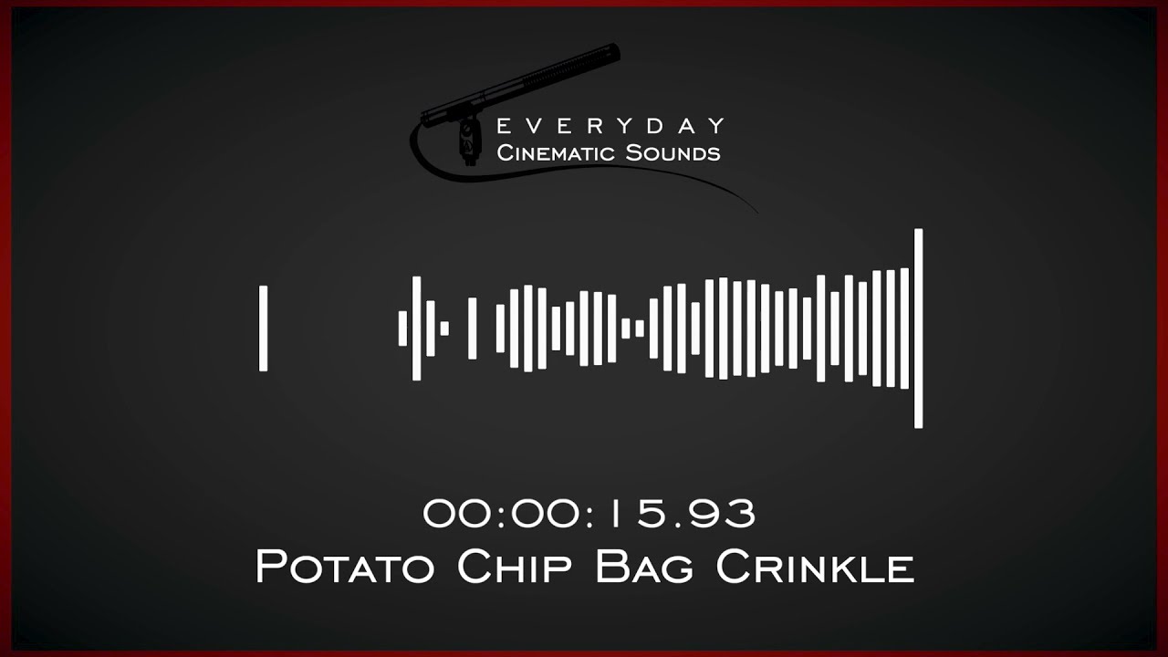 Potato Chip Bag Crinkle | HQ Sound Effects - YouTube