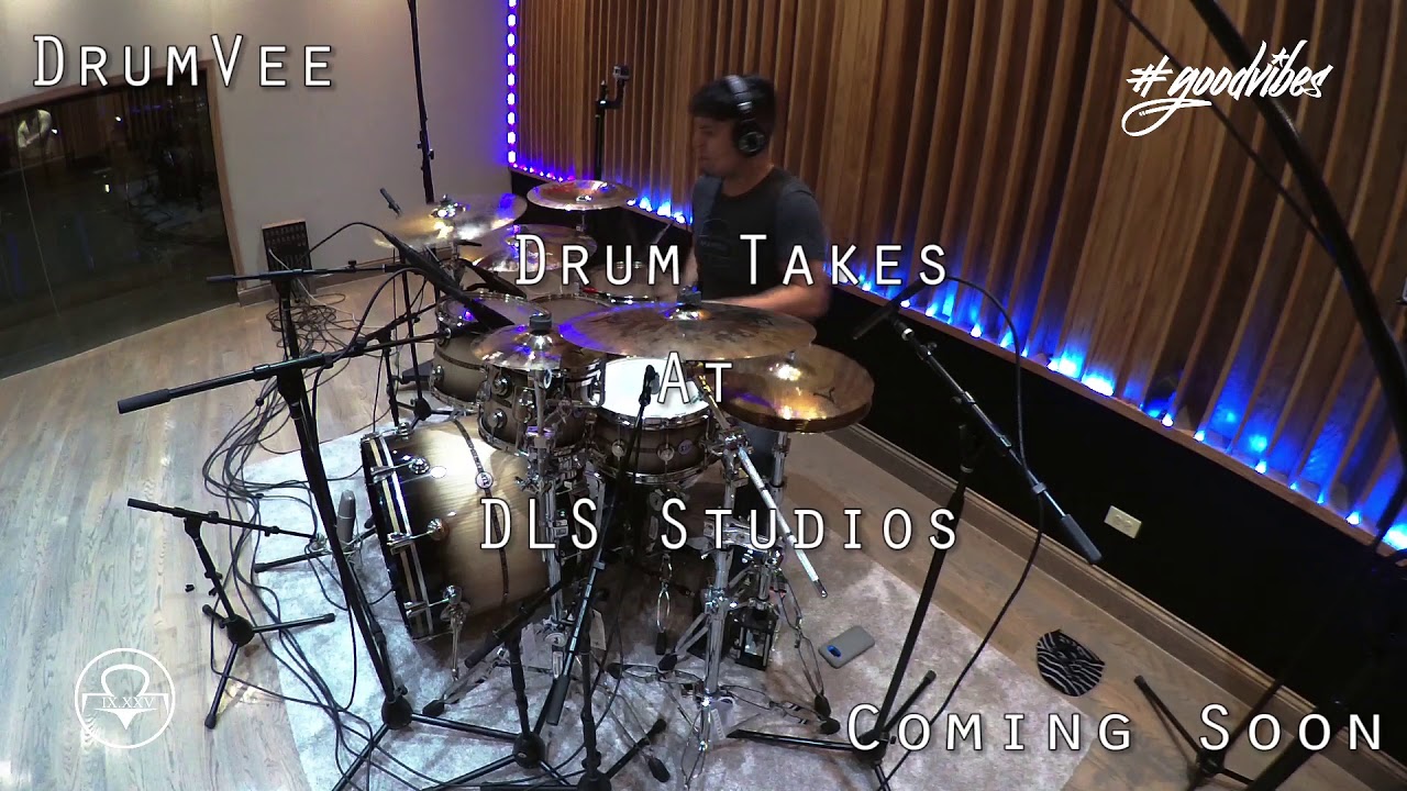 DrumVee Recording at DLS Studio - YouTube