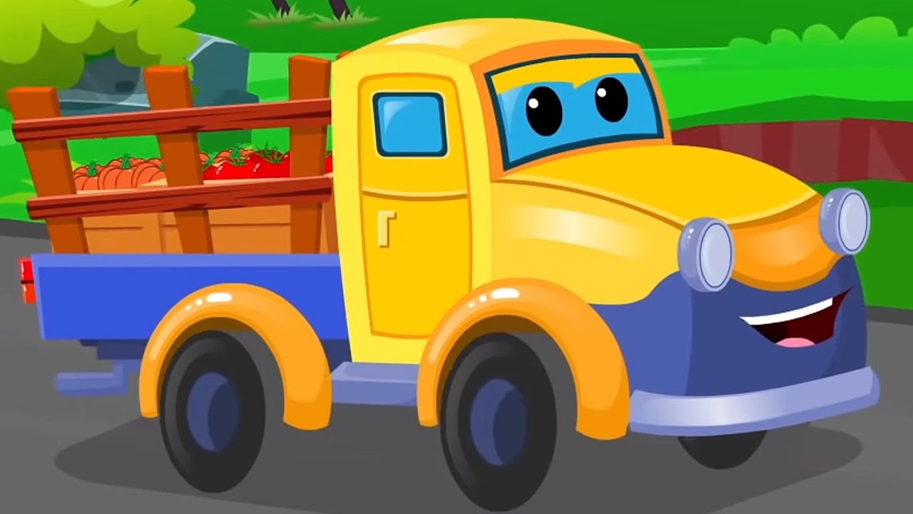 Vegetable Truck + More Car Wash Videos For Kids By Baby Cars TV - YouTube