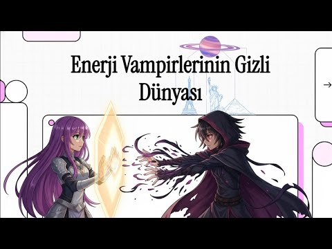 ENERJİ VAMPİRLERİNİN GİZLİ DÜNYASI