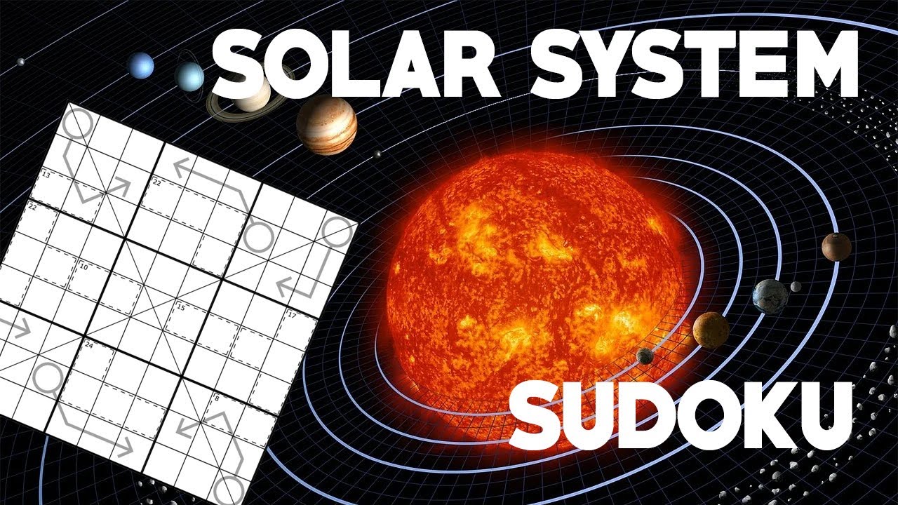 Travel 'round the solar system through sudoku - YouTube
