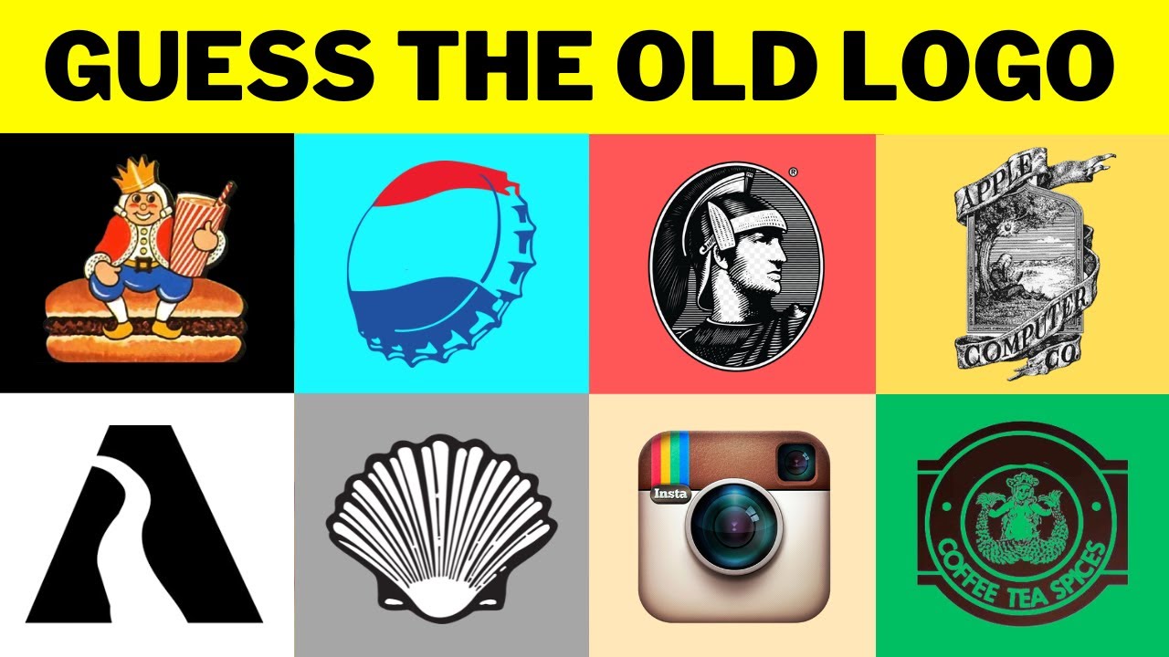 Guess The Old Logos Quiz | Logo Quiz - YouTube
