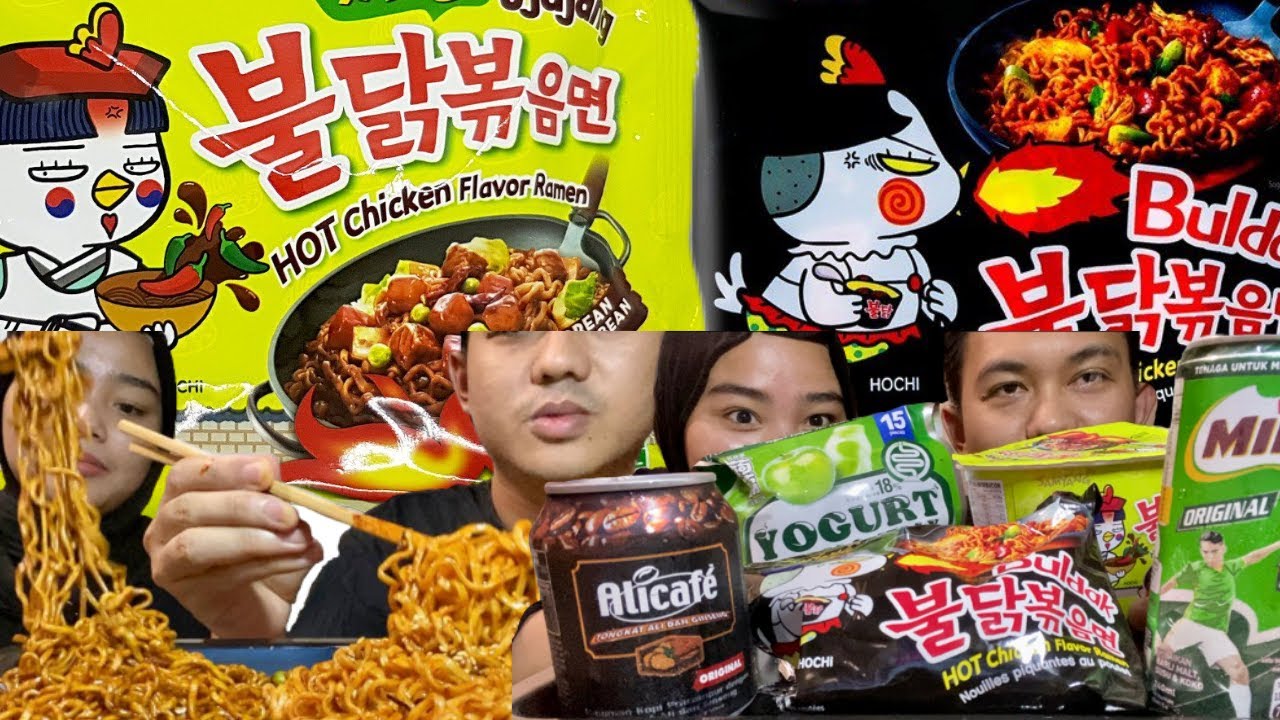 KENAPA RASA DIA MACAM NI ?!! SAMYANG JAJANGMYEON VS SAMYANG HOT CHICKEN ...