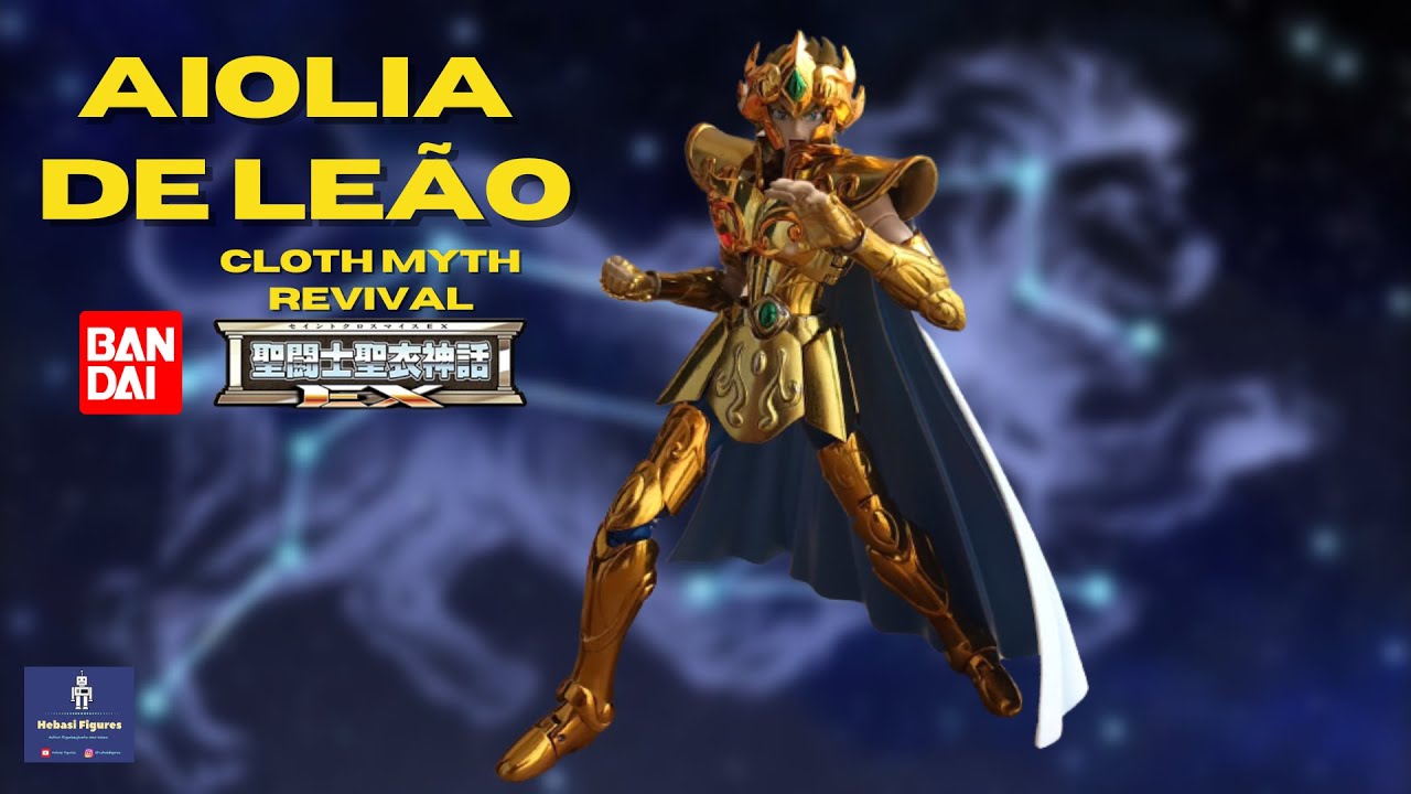 BANDAI CLOTH MYTH EX Aiolia de Leão Revival - Unboxing e Review - YouTube