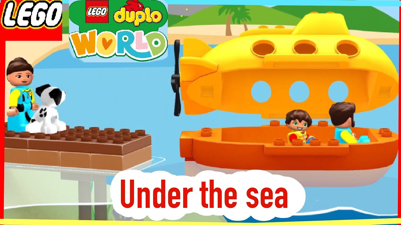 🐳 LEGO DUPLO WORLD UNDER THE SEA #1 / 💜 preschool learning / TyShy LEGO ...