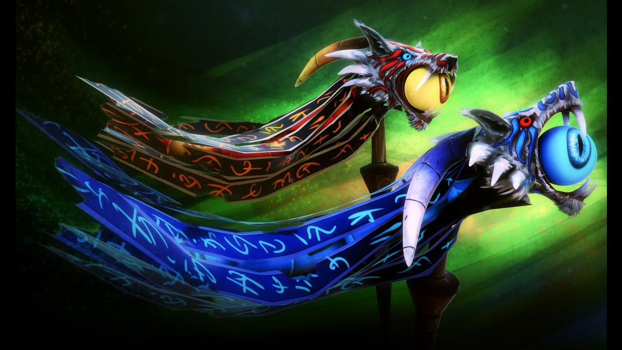 Dragon' Spirit Ward - dota2 Ward - YouTube