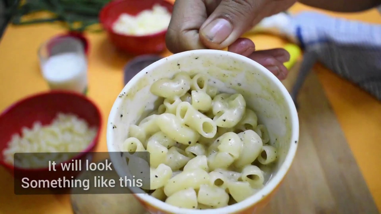 MAC N CHEESE in a MUG in 5 minutes - YouTube