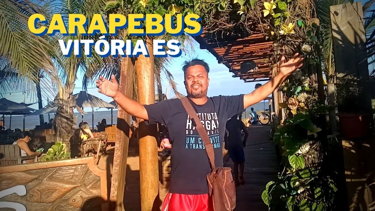 CHEGAMOS A PRAIA DE CARAPEBUS VITÓRIA ES PT#3 - YouTube