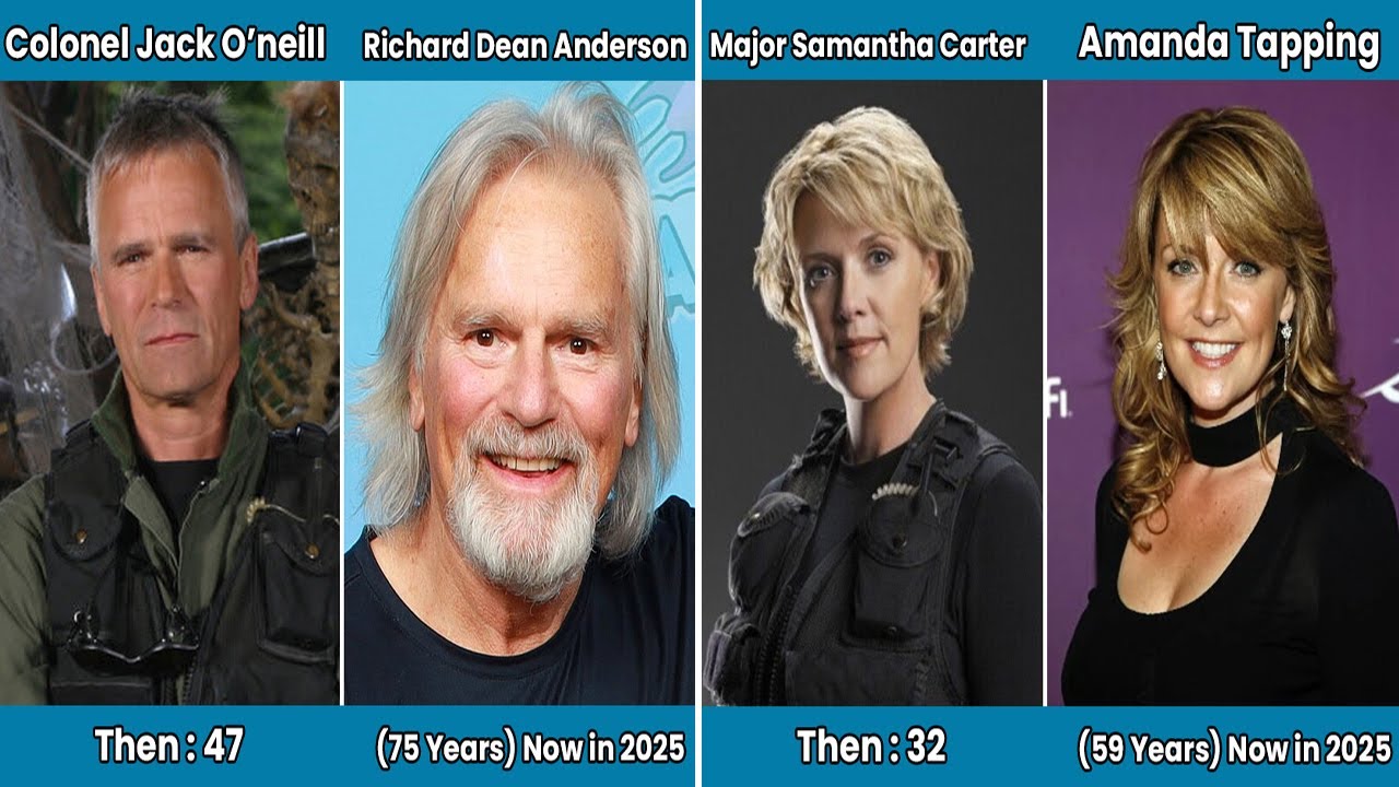 Stargate SG-1 (1997–2007) Cast THEN AND NOW 28 Years After - YouTube