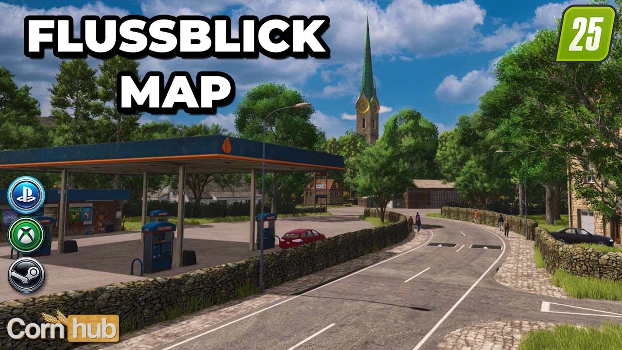 LS25 Maps - Flussblick - LS25 Mapvorstellung - YouTube