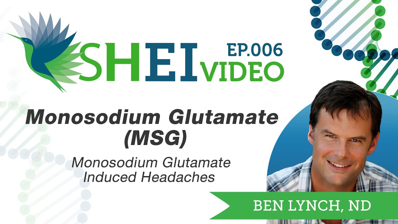 Monosodium Glutamate (MSG) Induced Headaches - YouTube