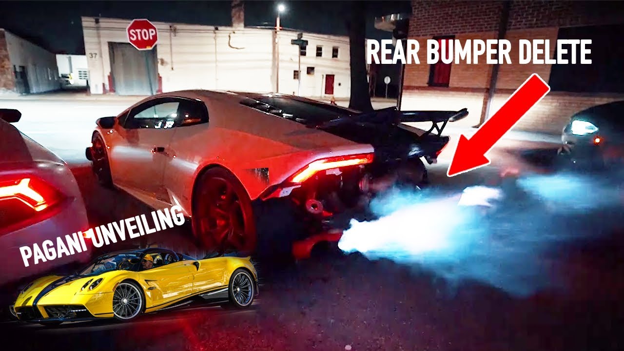 CARTELFUNDS BAGGED TWIN TURBO LAMBO SHOOTS MASSIVE FLAMES *BIG BIRD ...
