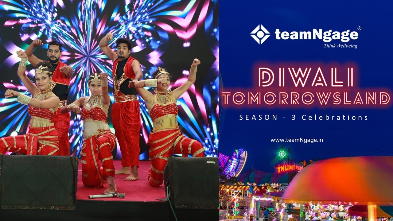 Diwali Team & Employee Engagement | Fun, Music, Office Diwali Theme ...