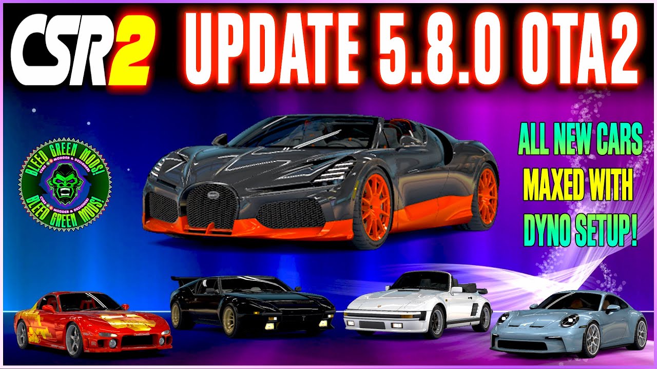 CSR2 | 🔥UPDATE 5.8.0 OTA2🔥 | ALL NEW CARS - YouTube