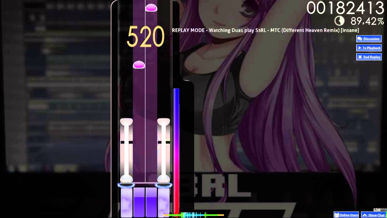 [Osu!Mania] S3RL - MTC (Different Heaven Remix) [4k]| ISC Gaming - YouTube