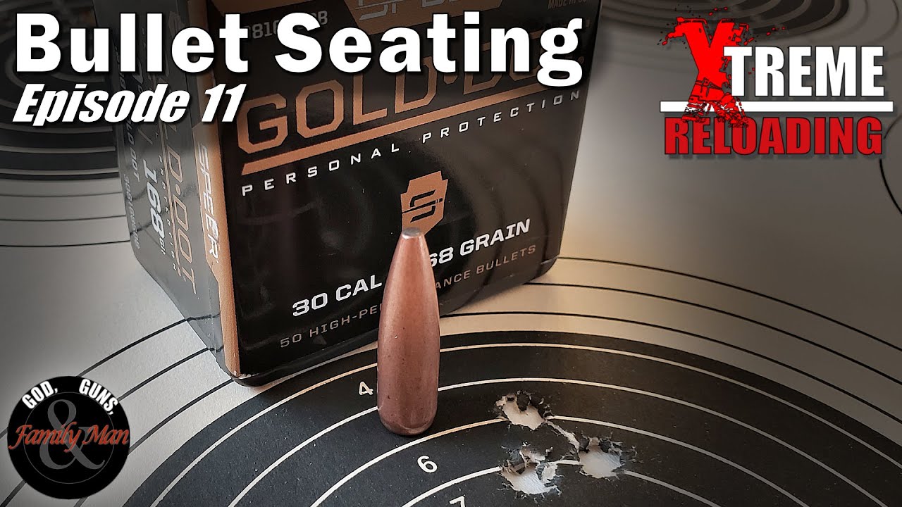 Extreme Reloading: Finding the Ideal Bullet Seating Depth (ep. 11 ...