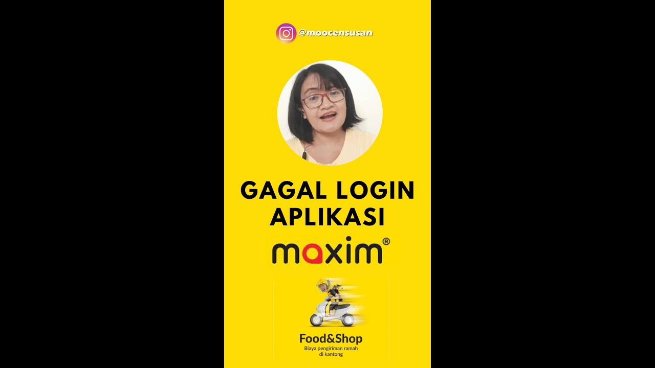 GAGAL LOGIN APLIKASI MAXIM, KODE VERIFIKASI TIDAK MUNCUL #maxim # ...