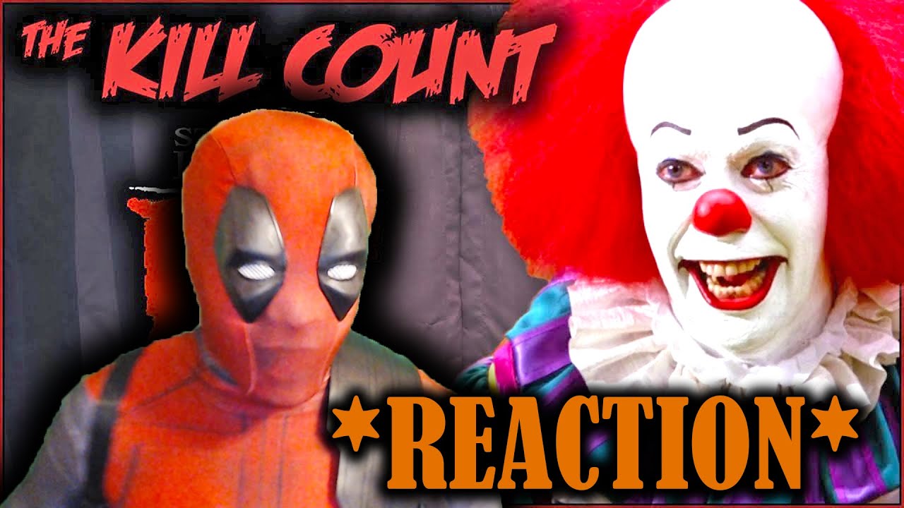 Deadpool Reacts To IT Kill Count *Halloween Edition* - YouTube