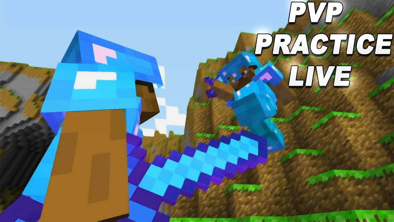 Minecraft - Playing PvP with Subscribers in Live | Mr. Sharpness - YouTube