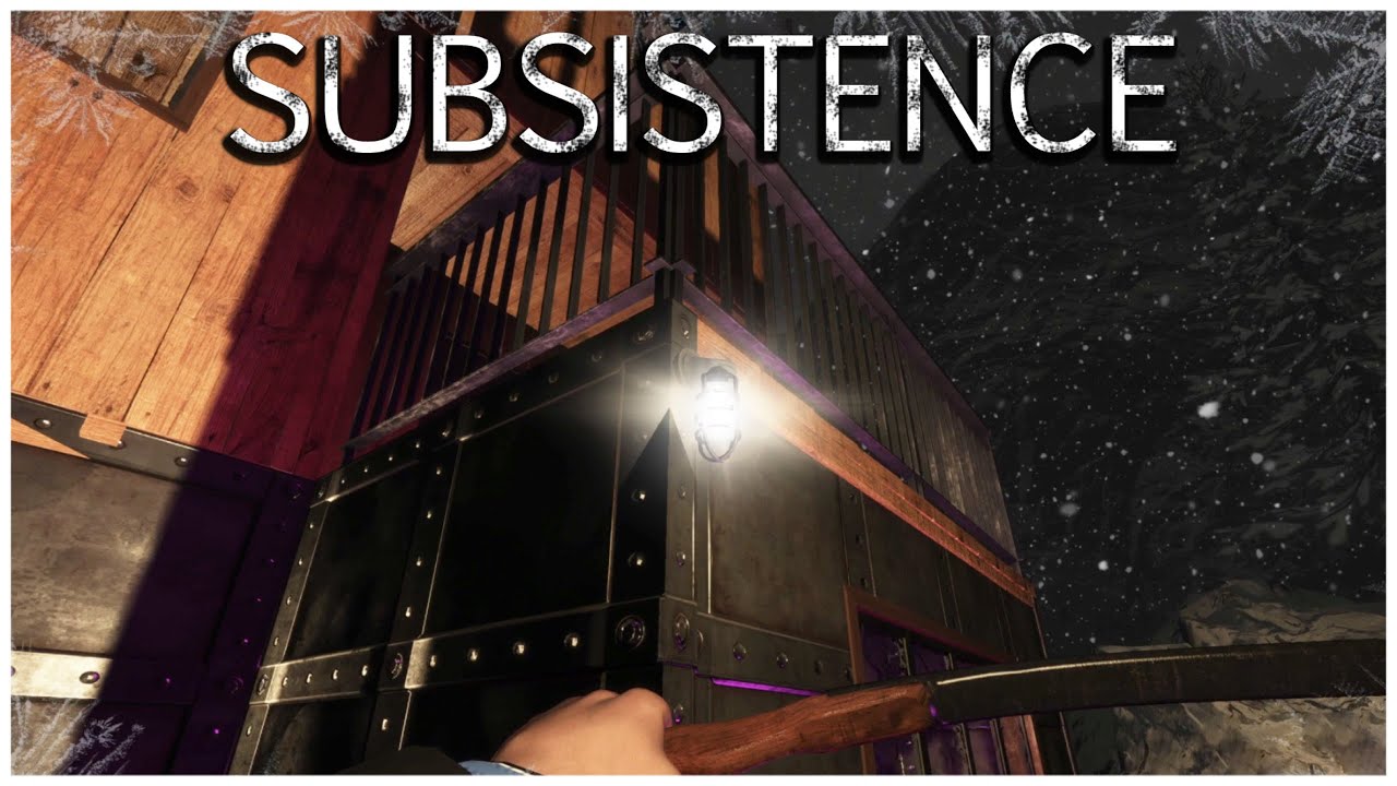 SNOWSTORM SEARCH FOR SCRAP | Subsistence Gameplay | S7 49 - YouTube