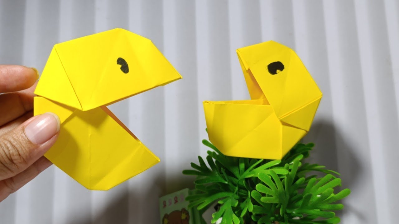 Pacman From Paper | Paper Craft - YouTube