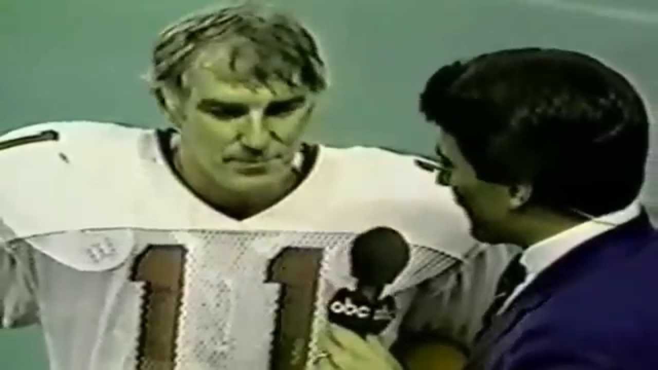 1984 - USFL Divisional Playoffs: Arizona Wranglers vs Houston Gamblers ...