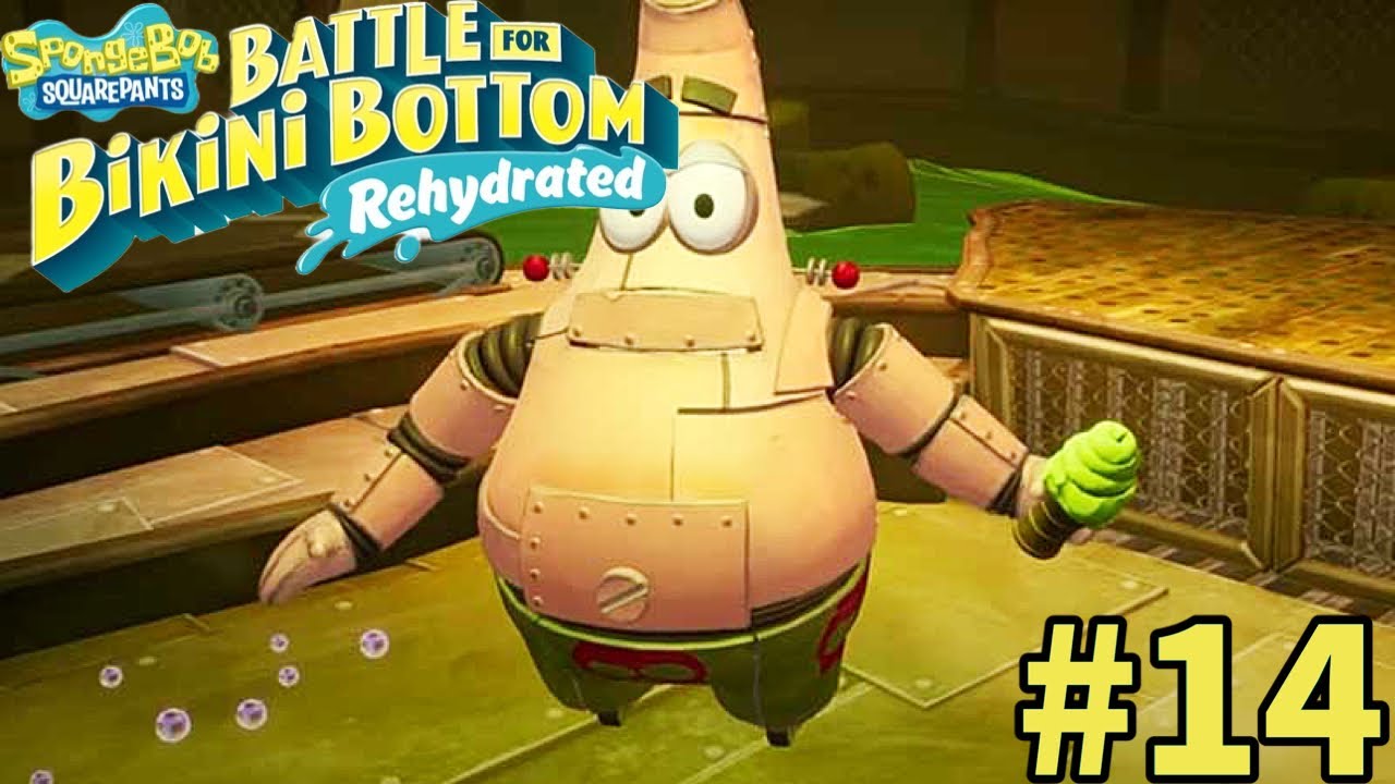 Spongebob: Battle For Bikini Bottom Rehydrated | "ROBOT PATRICK BOSS ...
