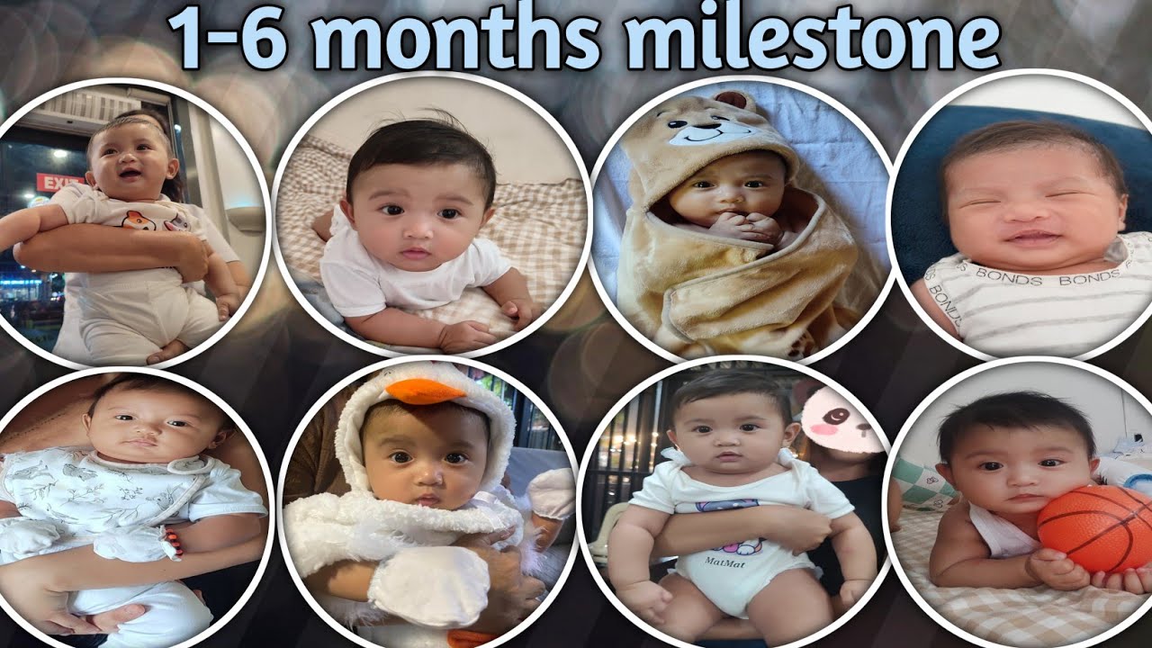 Matmat's Milestone (1-6 months) cuteness overload 🤭 vlog #73 - YouTube