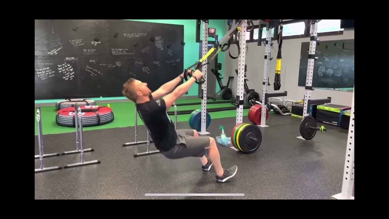 TRX Hinge—Sternum Curl - YouTube