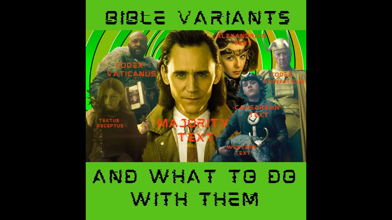 Bible Variants and What to do With Them - YouTube