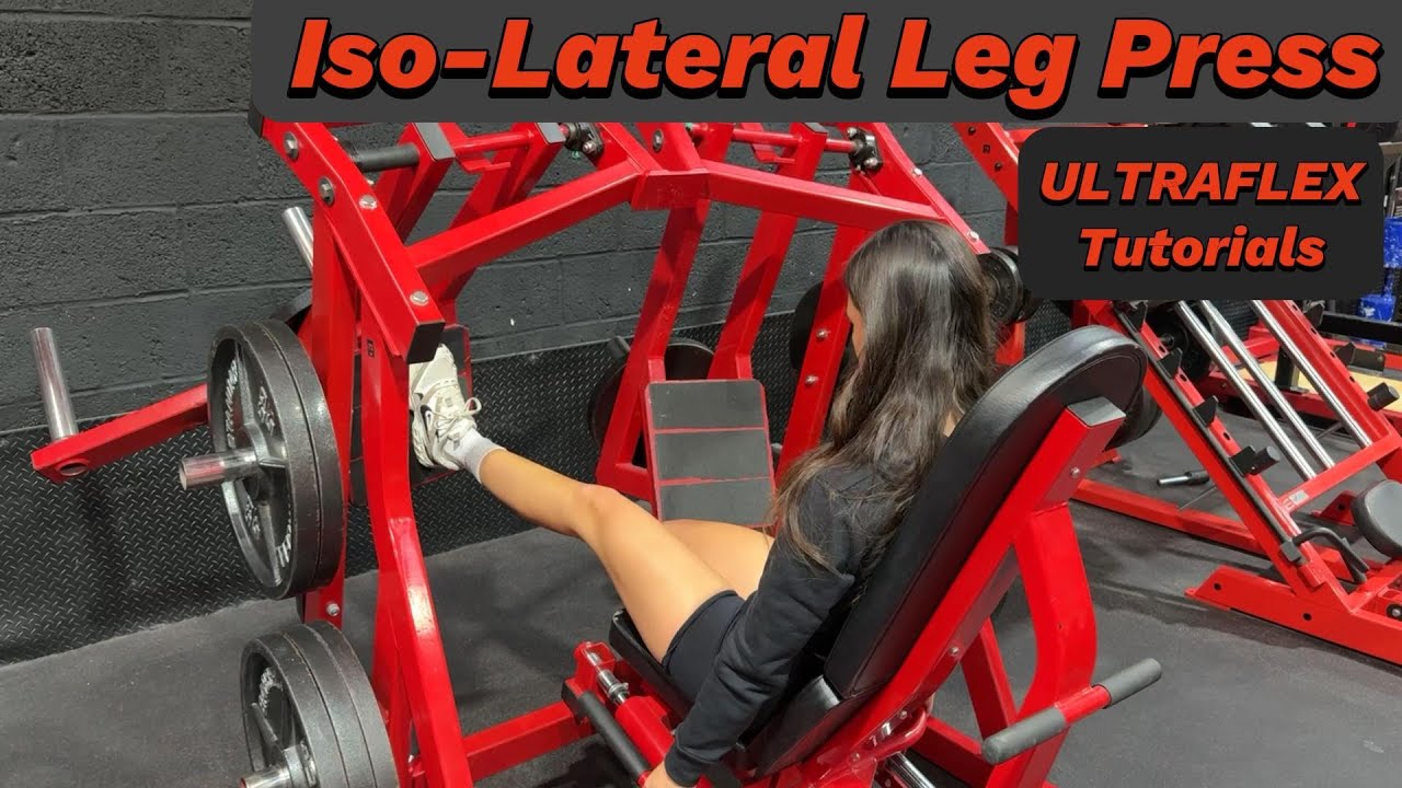 What Is An Iso-Lateral Leg Press And How Do You Use it? [ULTRAFLEX TUTORIALS] - YouTube