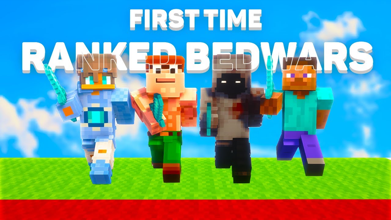 My FIRST Time Ranked BedWars! - YouTube