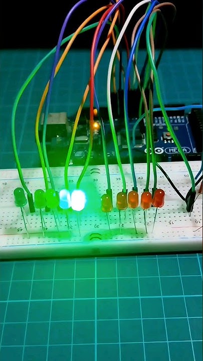 LED Chaser with Effect using Arduino #arduino #arduinoproject #electronics - YouTube