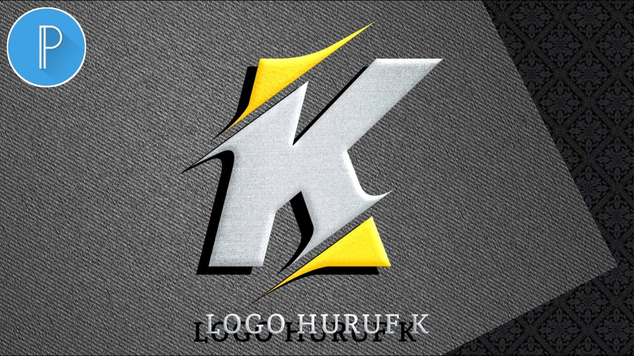 Tutorial Membuat Desain Logo Huruf "K" || Membuat Desain Keren Cuma ...