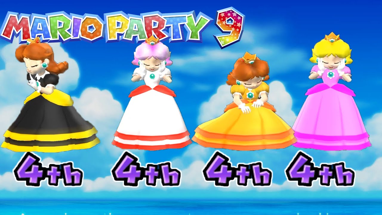 Mario Party 9 Step It Up - All Mod Daisy (Master Difficulty) #MarioGame ...