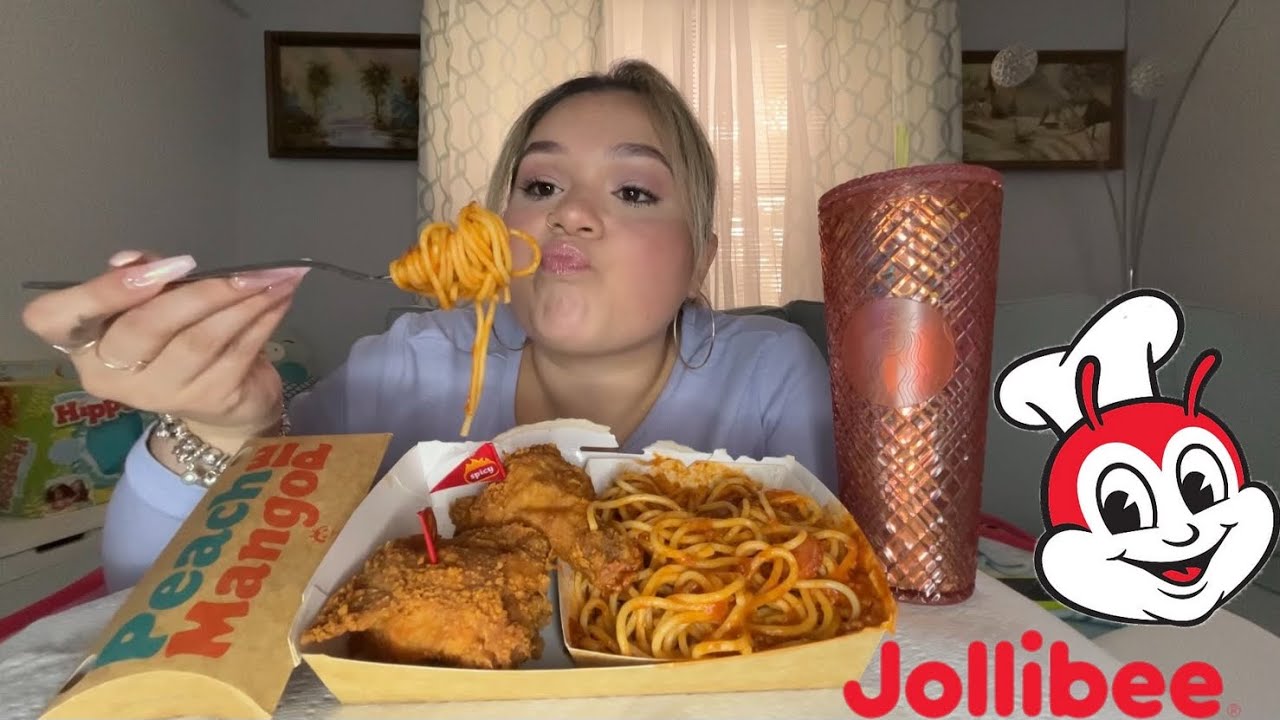 JOLLIBEE MUKBANG - YouTube