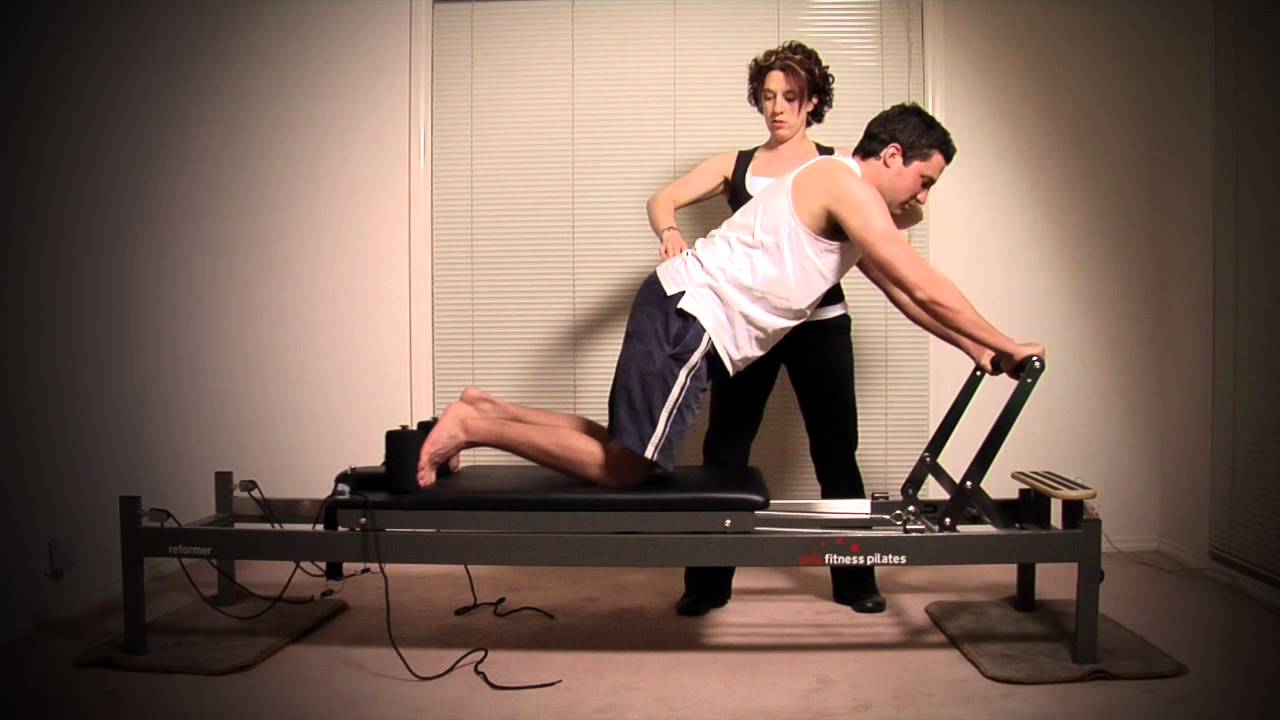 Knee Stretch Clinical Pilates - YouTube