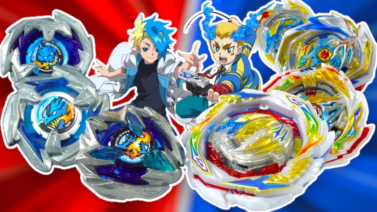 ALL DRAGON BEYS vs ALL DRAN BEYS | Dante VS Jaxon | CROSSGEN | BEYBLADE ...