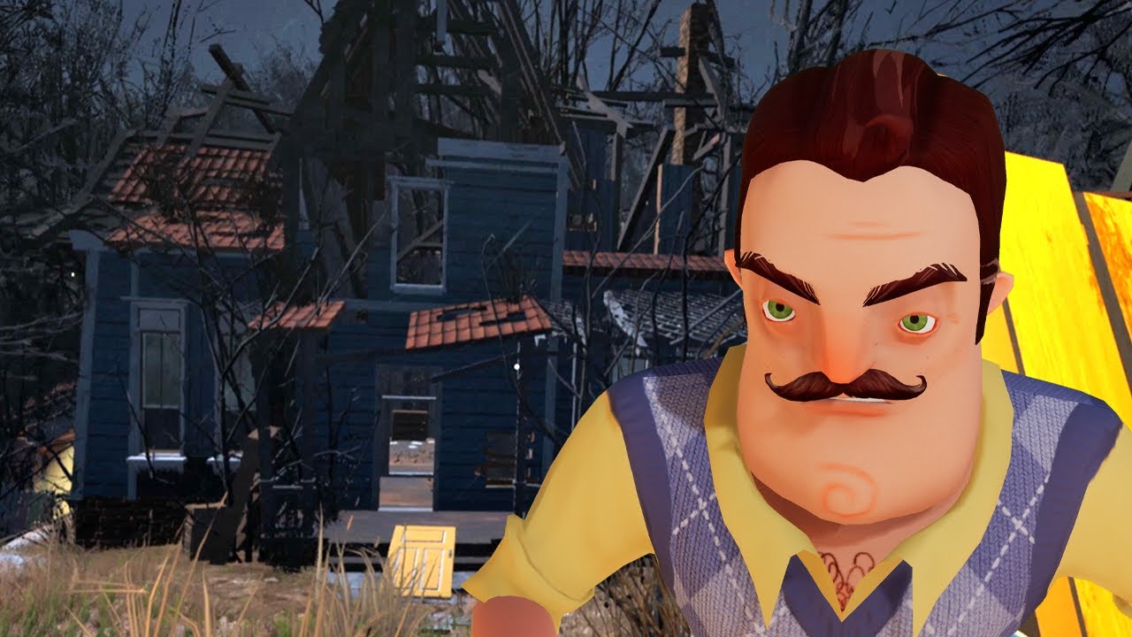 THE NEIGHBOR HOUSE in Hello Neighbor 3 Prototype 3 - YouTube