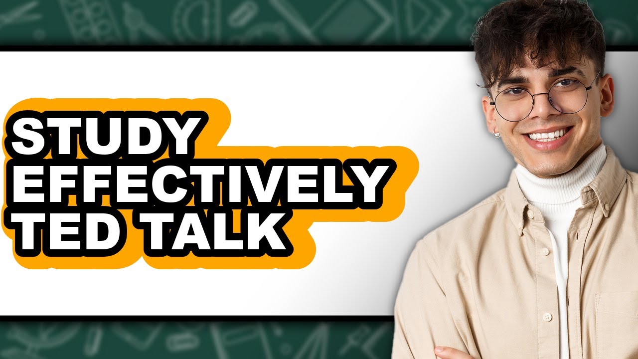 How To Study Effectively - TED Talk (Easy Method) - YouTube