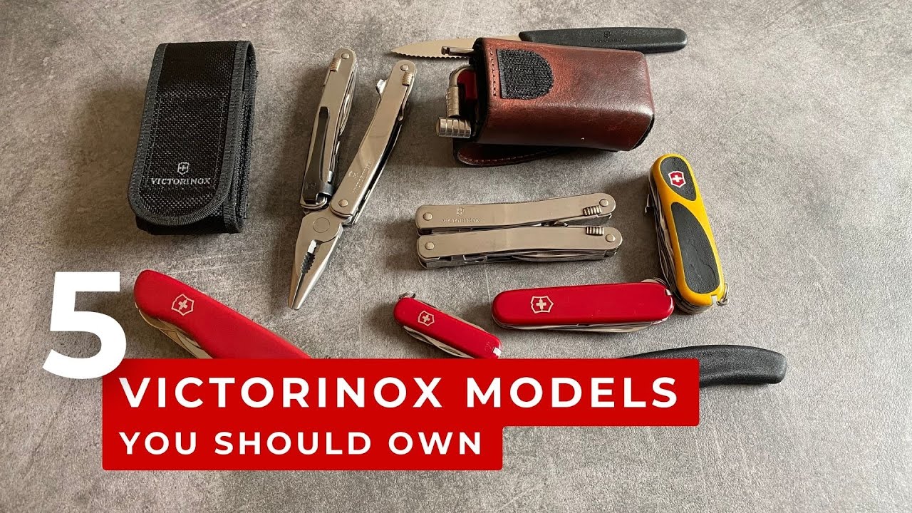 5 VICTORINOX MODELS you should own - YouTube