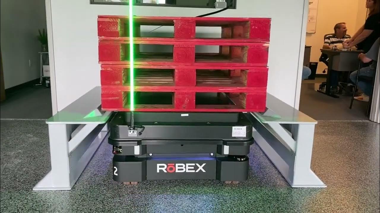 MiR Pallet Lift AMR | RōBEX - YouTube