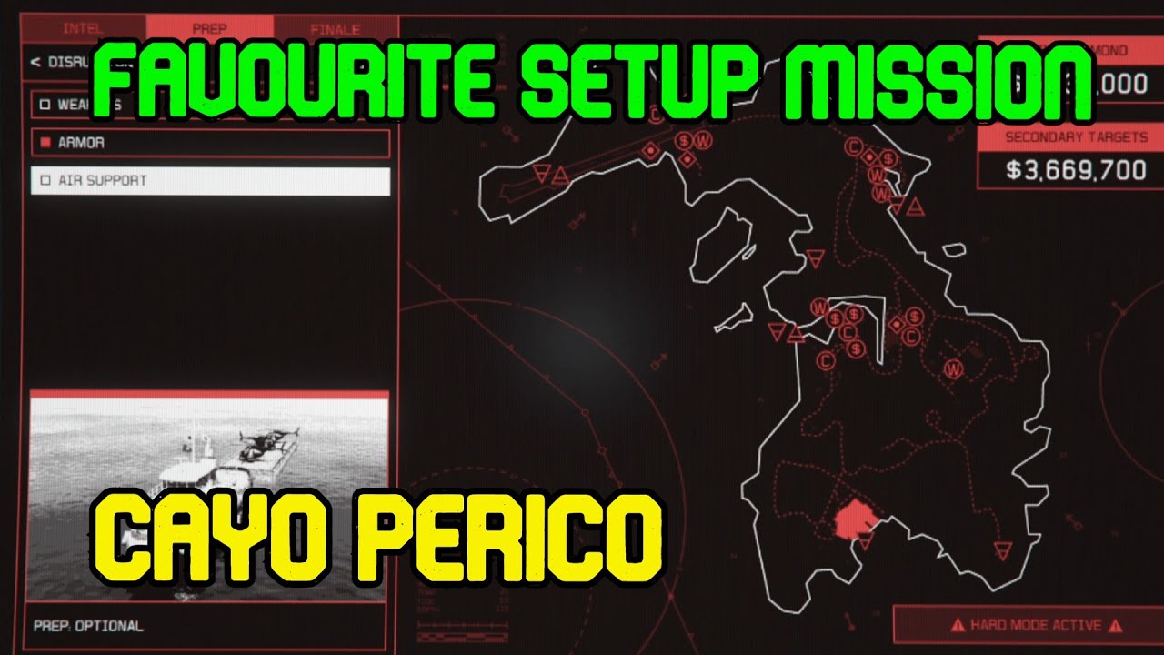 GTA Guide | The best Cayo Perico Setup | Air Support - Why and How to ...