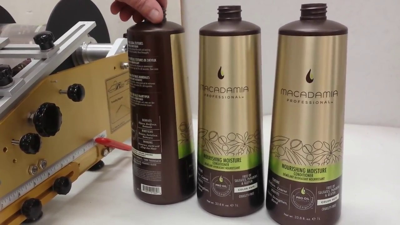 Race 8010 RLTCW-SP Reverse Taper bottle with full wrap label - YouTube