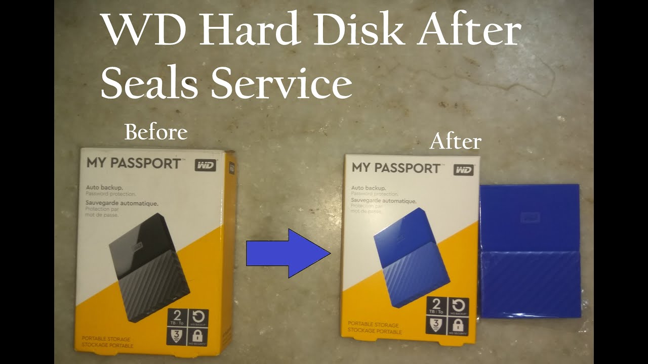 WD Hard Disk After Seals Service in Hindi | Generate RMA number || #MIE ...